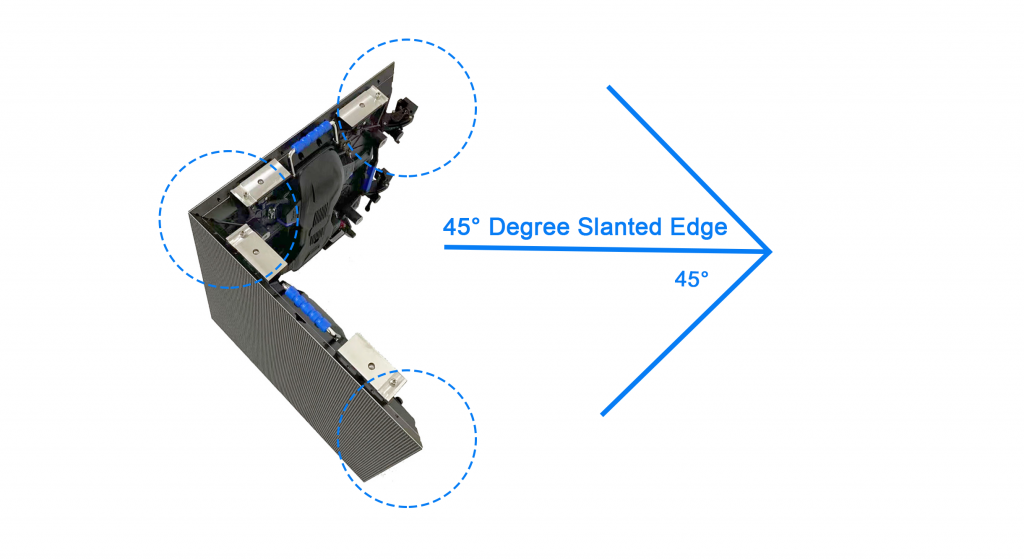 500x500mm Right-angle Rental LED Display DR-500R5 Series - dreamroadled