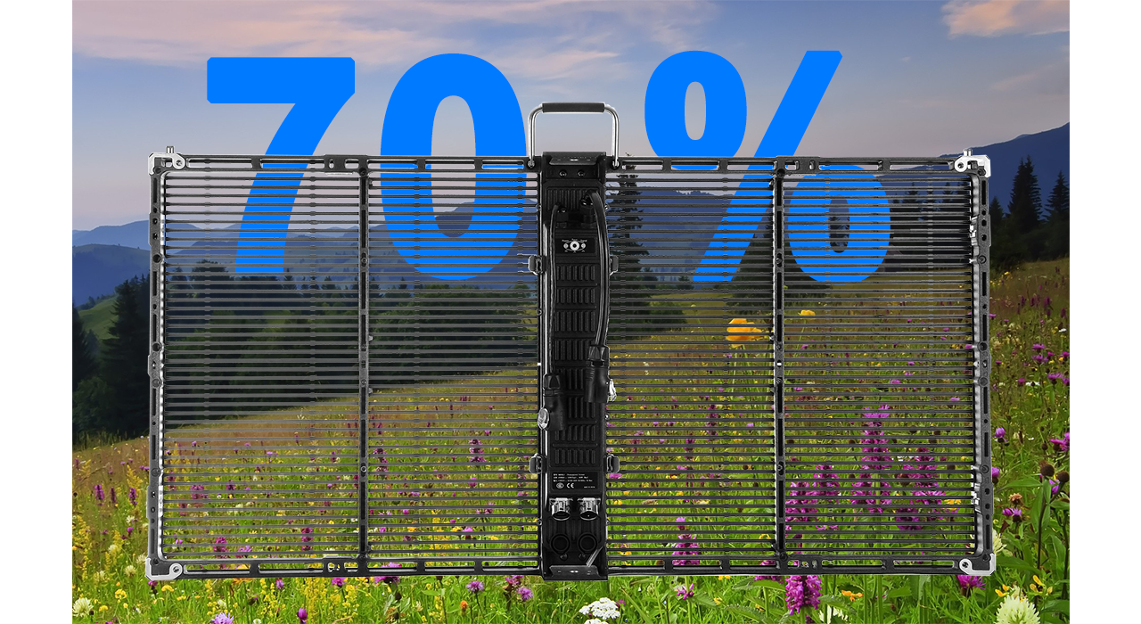 Outdoor Fixed Installation Transparent LED Display - dreamroadled