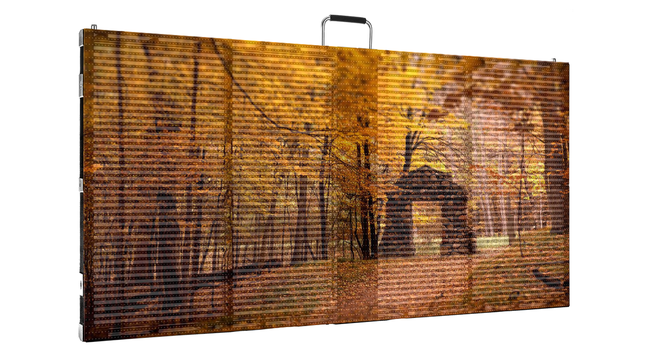 Outdoor Fixed Installation Transparent LED Display - dreamroadled