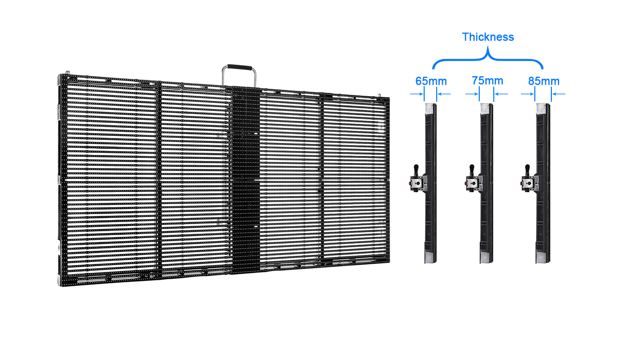 DR-1000TiF Indoor Transparent LED Display Series Parameter - dreamroadled