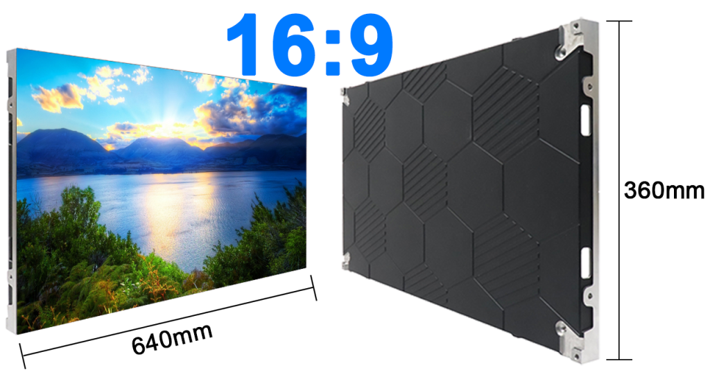 640x360mm 16:9 HD LED Display DR-169F2 Series - dreamroadled